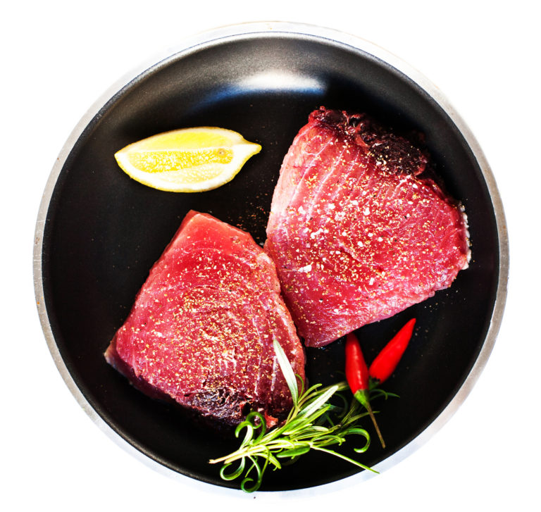 Seared Tuna with Jamaican Spiced Salsa - Aqua Star
