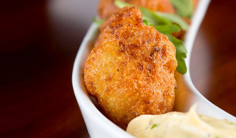 Cajun-Style Crab Fritters - Aqua Star