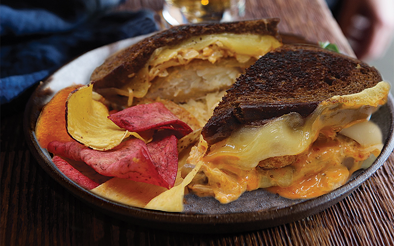 Crispy Alaskan Cod Reuben - Aqua Star