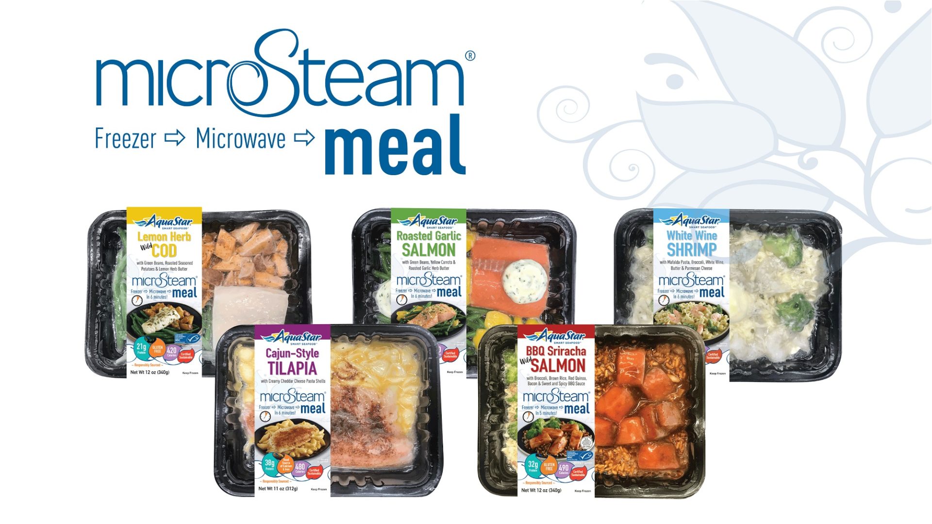 Aqua Star Launches Chef-Inspired Microwavable Seafood Meals