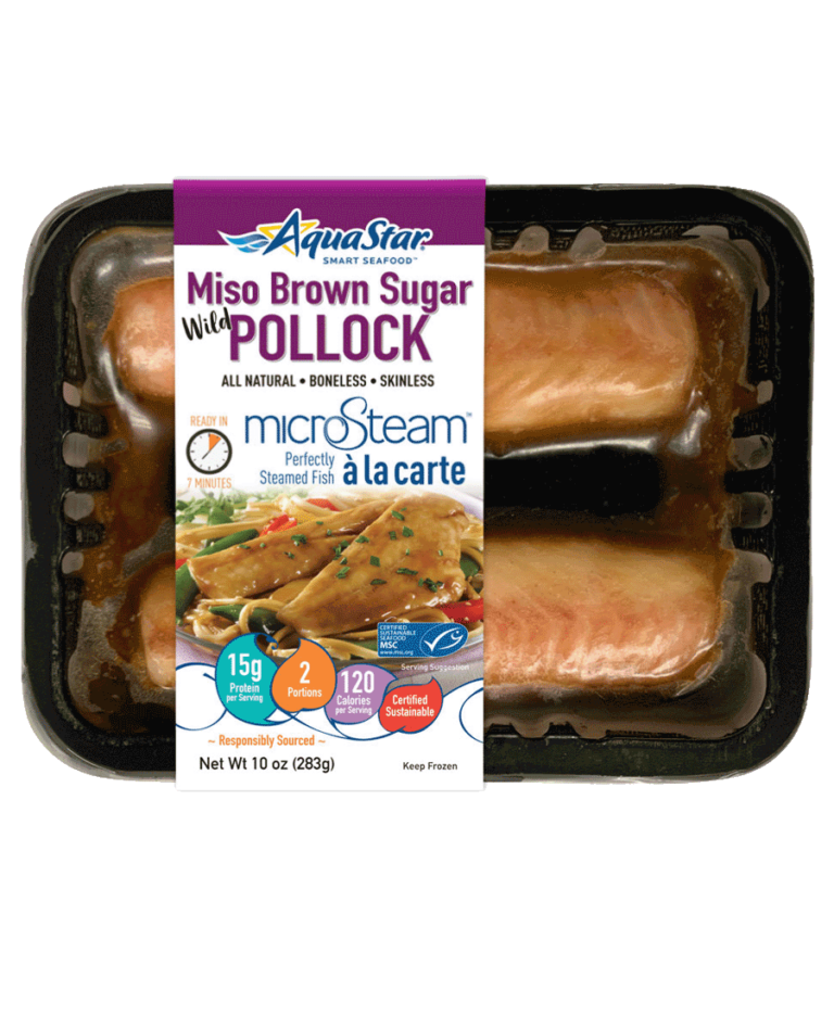 Miso Brown Sugar Alaskan Pollock Soba Noodle Salad - Aqua Star