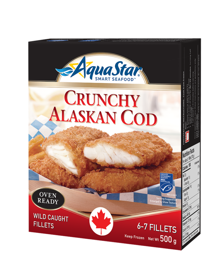 Crunchy Breaded Alaskan Cod-CA - Aqua Star